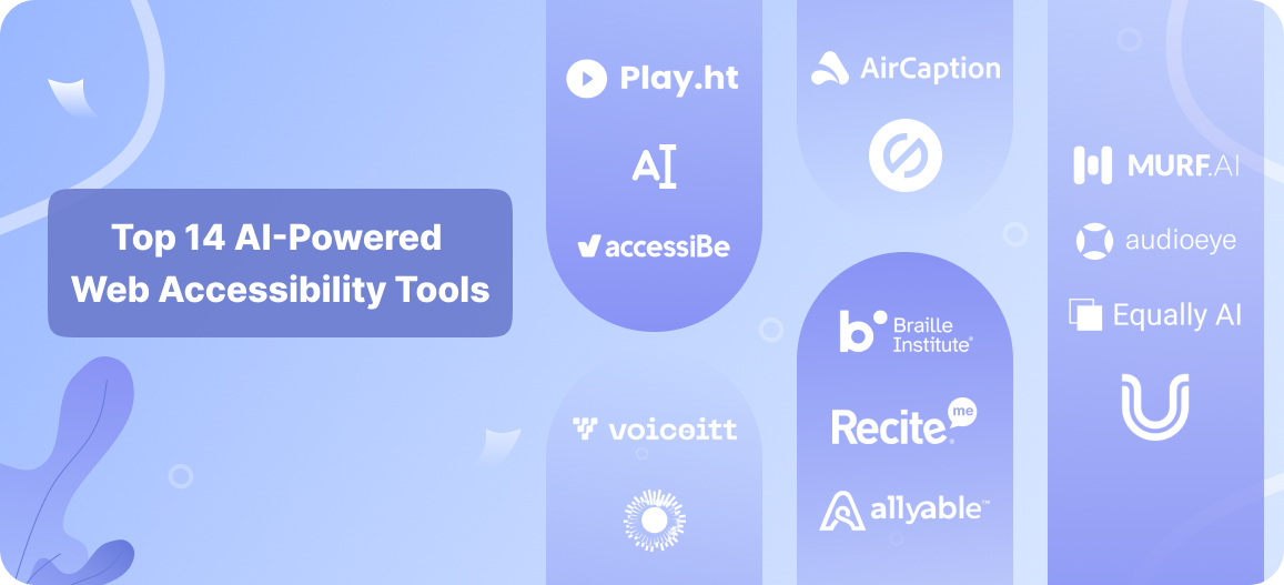 Top 14 AI-Powered Web Accessibility Tools